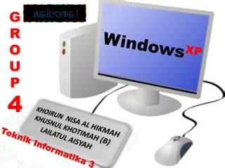 PPT Windows XP Operating System PPTX