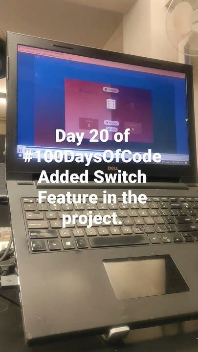 Day 20 Of 100daysofcode Added Switch Feature In The Project Youtube