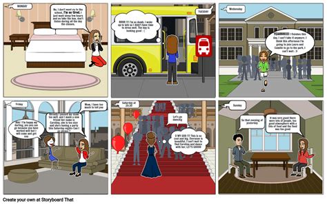 My Tipical Week Storyboard Par Fa3ebda9