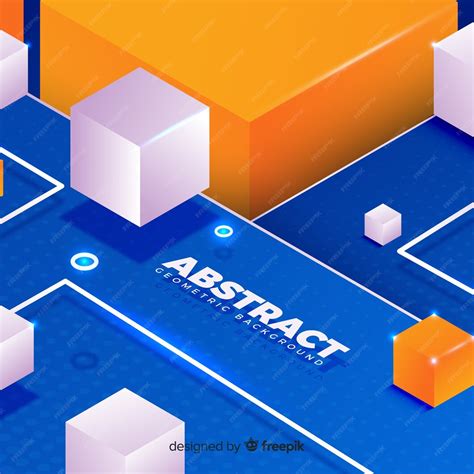 추상적 인 기하학적 배경 무료 벡터