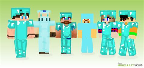 Diamond Armor Minecraft Skins Download For Free At Superminecraftskins