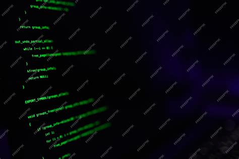 Premium Photo Programming Code On Computer Screen Development And It