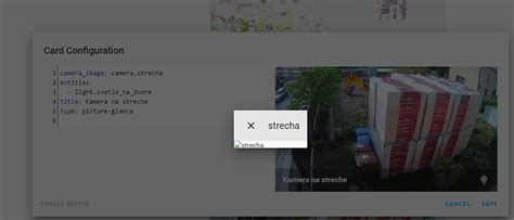 Cameras Lovelace Configuration Home Assistant Community