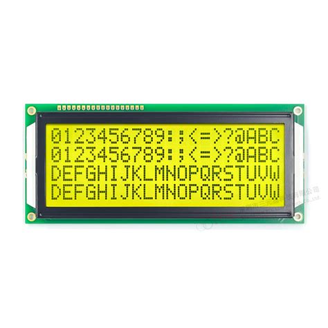 Pin X Large Character Display Bit Parallel Monochrome LCD Module LCD And