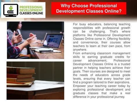 Ppt Elevate Your Teaching Career With Professional Development And