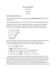 Step By Step Guide To Creating Buffers In The Lab Course Hero