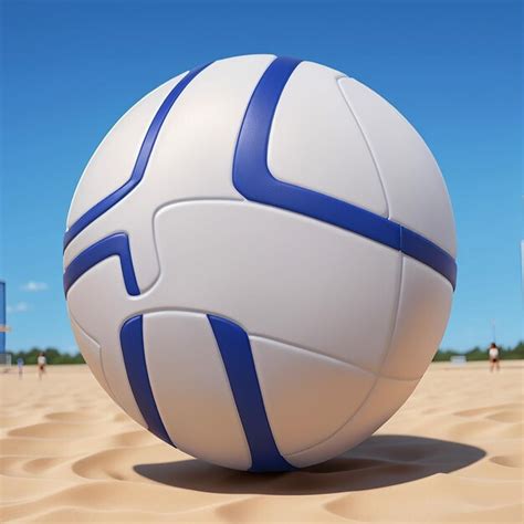 Premium Ai Image Volleyball Sports Ball Generative Ai