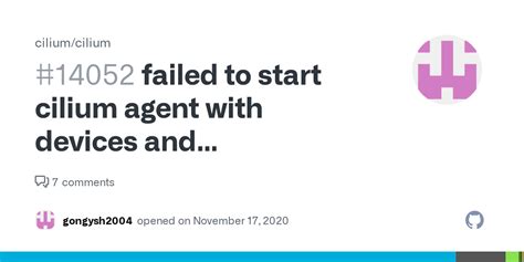 Failed To Start Cilium Agent With Devices And DirectRoutingDevice Set Issue 14052 Cilium