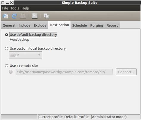 Using Sbackup As Data Backup And Recovery Tools In Linux Tech Source