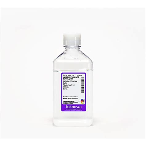 1m Sodium Phosphate Buffer Ph 6 5 Sterile