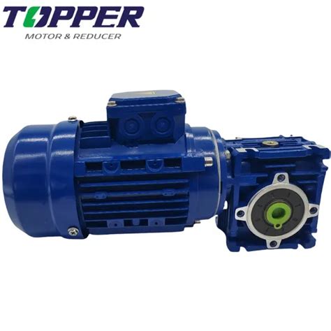 3kw High Voltage Three Phase Induction Motor With Gear Reducer High
