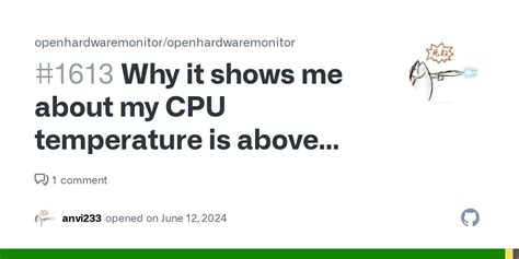 Why It Shows Me About My Cpu Temperature Is Above 100 So Many Temperatures Which Represents The