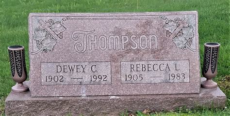 Dewey Chester Thompson 1902 1992 Find A Grave Memorial