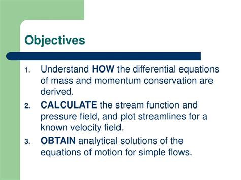 PPT Chapter Differential Analysis Of Fluid Flow PowerPoint Presentation ID
