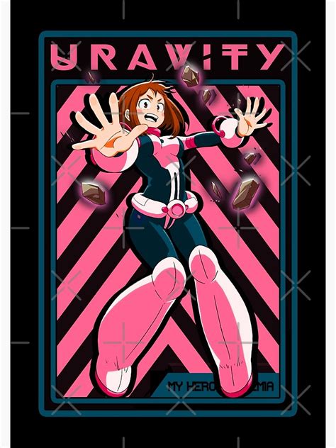 My Hero Academia Uravity Poster For Sale By Unchmunch Redbubble