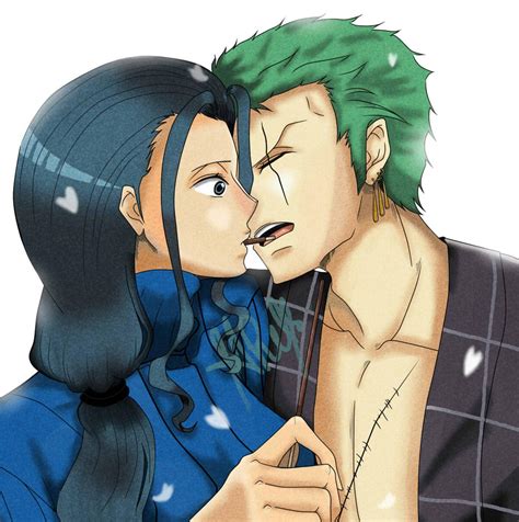 One Piece Zoro X Robin By Grae Chi On Deviantart