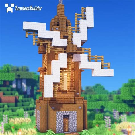Minecraft Windmill Decorate Your Farm With Style