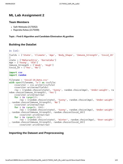 ml lab assignment2 pdf receiver operating characteristic