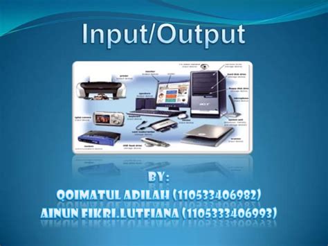 Input Output Pptx