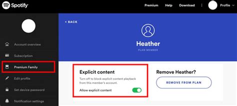 how to block spotify explicit content