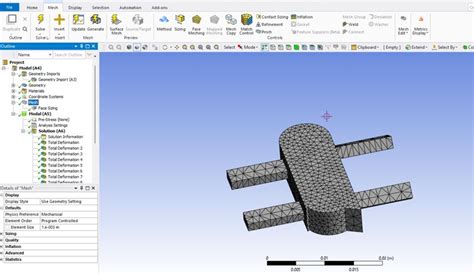 Modal Analysis Using Ansys Workbench