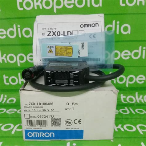 Jual Omron Hsdr Cmos Smart Sensor Zx0 Ld100a86 10 30v Dc Jakarta Barat Jenus Mandiri