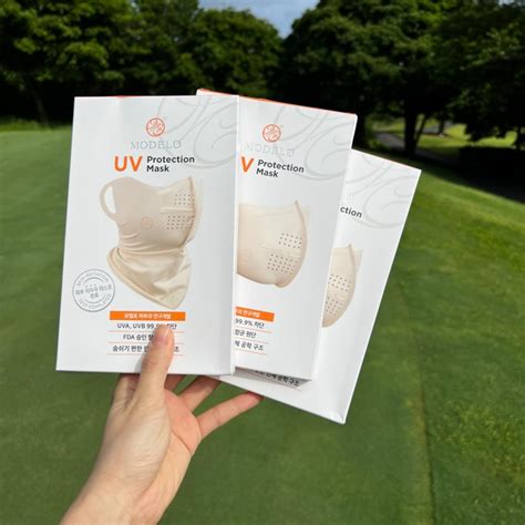 자외선차단 골프 마스크 라운딩준비물 네이버 블로그