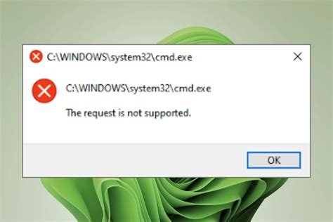 The Request Is Not Supported Error 5 Ways To Fix It