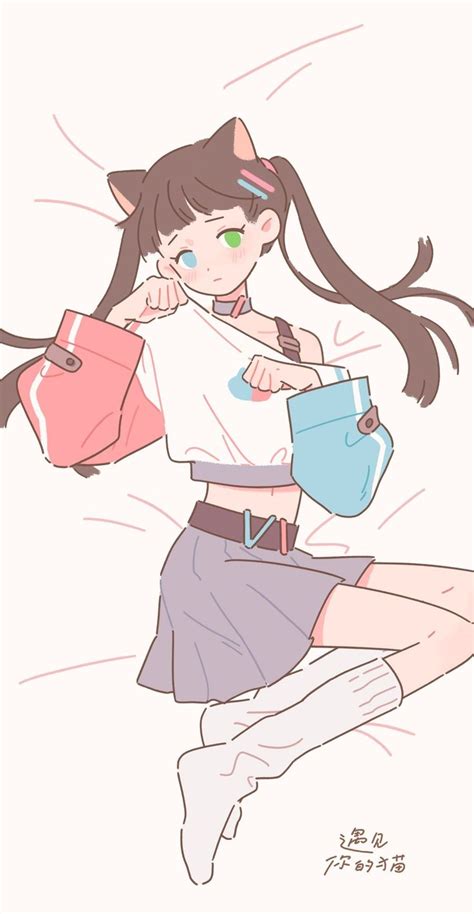 Bangs Cat Cute Cartoon Wallpapers Cute Drawings Cute Art