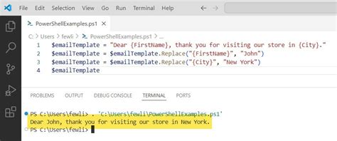 How To Replace Placeholders In Strings Using Powershell