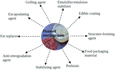 Potential Food Applications Of Flaxseed Mucilage Download Scientific Diagram