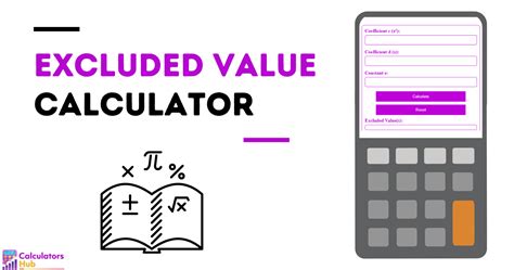 excluded value calculator
