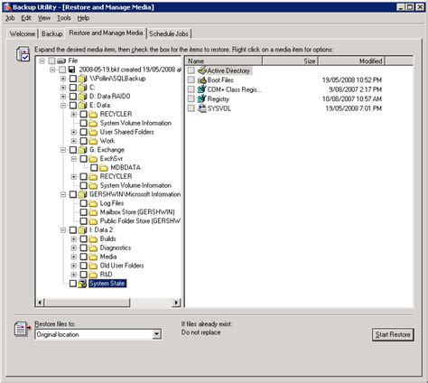 How To Restore A Windows Server 2008 System