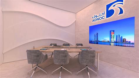 Adnoc Stand Design Concept Behance