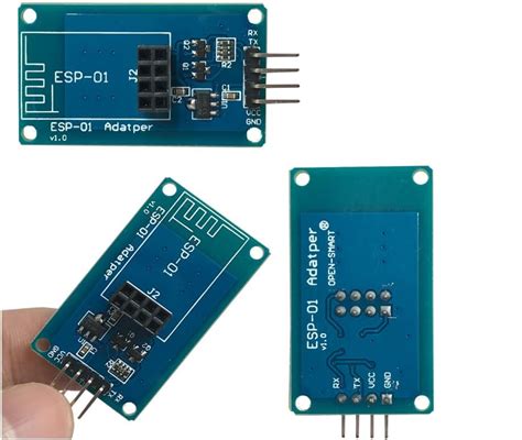 3pcs Esp 01 Adapter Breakout Board Mit Spannungswandler 33v 5v Raspberry Amazonde Computer