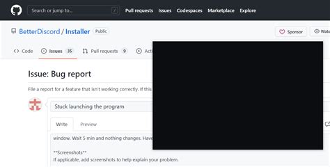 Stuck Launching The Program · Issue 307 · Betterdiscordinstaller · Github