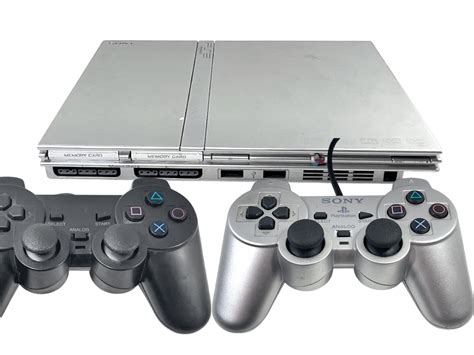 Ps2 Slim Silver Console Bundle Appleby Games