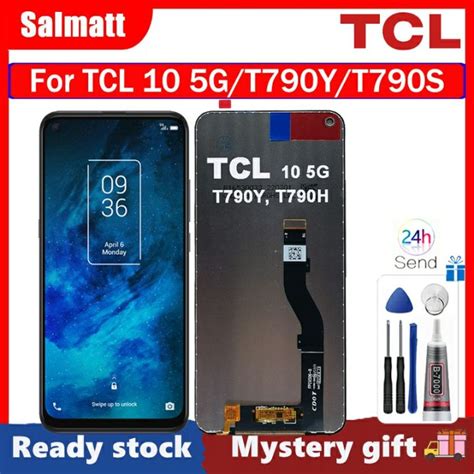 Salmatt Original Screen For TCL 10 5G T790Y T790S LCD Display LCD Screen For TCL 10 5G T790Y
