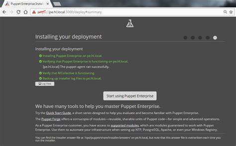 Install Puppet Enterprise Pe Server On Rhel 7 Linux Security Networking