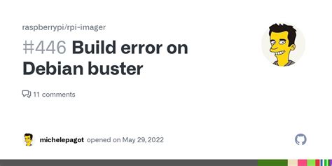 build error on debian buster · issue 446 · raspberrypi rpi imager · github