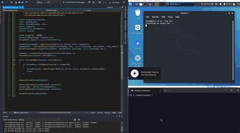 injecting to remote process via thread hijacking red teaming experiments