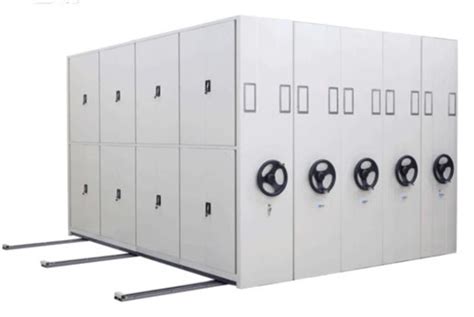 High Density Compact Mobile Filing Cabinet Storage System