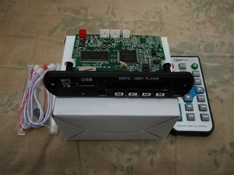 Jual Modul Kit Digital Video Player MP3 MP4 MP5 FM Radio Support TF USB Totanet Tokopedia