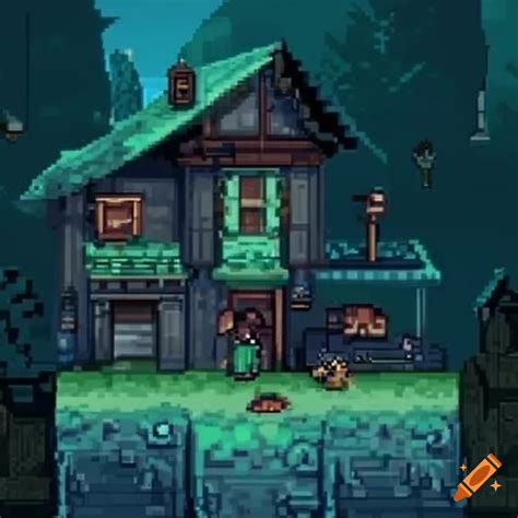 Pixel Art Rpg Houses