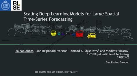 scaling deep learning models for large spatial time series forecasting