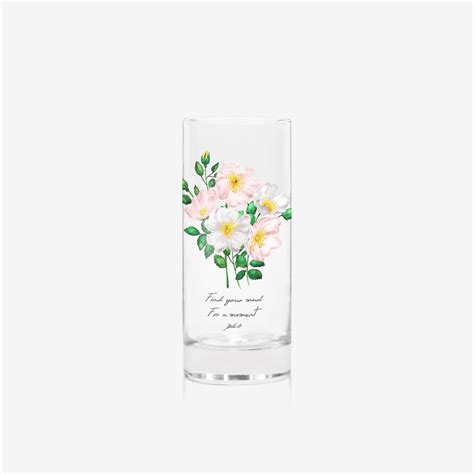 [하이볼 유리컵] 눈꽃 위드굿즈