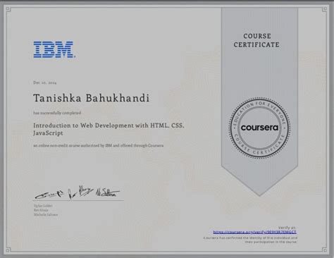 Webdevelopment Html Css Javascript Onlinelearning Ibm Coursera