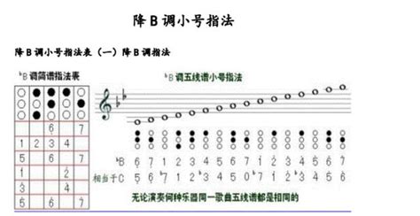 小号a调指法图 图库 五毛网