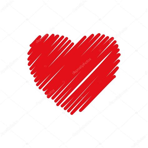 Heart Love Romatic Passion Icon Vector Graphic Stock Vector By ©djv