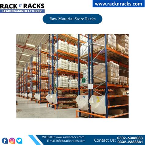 Raw Material Store Racks Textile Racks Racks In Lahore
